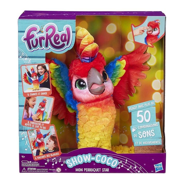 E0388 Hasbro FurReal Friends - Show-Coco, My Star Parrot Interaktīvais ...